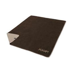 JOOP! Wohndecke braun 100% Baumwolle Ma&szlig;e (cm): B: 150 H: 1 &raquo; M&ouml;bel Kraft