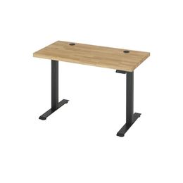 M&ouml;bel Kraft Schreibtisch mit Massivholzplatte holzfarben Ma&szlig;e (cm): B: 120 H: 76 T: 60.0 &raquo; M&ouml;bel Kraft