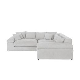 Smart Ecksofa Lianea silber Ma&szlig;e (cm): B: 278 H: 86 T: 278.0 &raquo; M&ouml;bel Kraft