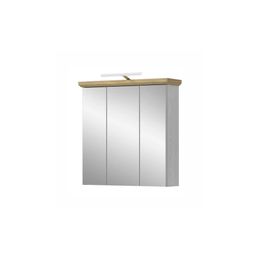 M&ouml;bel Kraft Spiegelschrank holzfarben Ma&szlig;e (cm): B: 69 H: 71 &raquo; M&ouml;bel Kraft