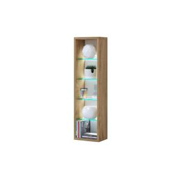 M&ouml;bel Kraft Standregal holzfarben Ma&szlig;e (cm): B: 21 H: 76,6 T: 14.4 &raquo; M&ouml;bel Kraft