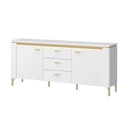 M&ouml;bel Kraft TV-Lowboard mit Softclose wei&szlig; Ma&szlig;e (cm): B: 155,3 H: 70 T: 40.0 &raquo; M&ouml;bel Kraft