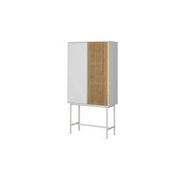 M&ouml;bel Kraft Highboard wei&szlig; Ma&szlig;e (cm): B: 80 H: 160 T: 38.0 &raquo; M&ouml;bel Kraft