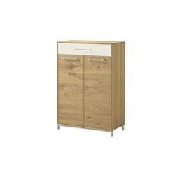 Woodford Schuhschrank Vista holzfarben Ma&szlig;e (cm): B: 72 H: 105 T: 37.0 &raquo; M&ouml;bel Kraft