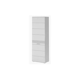 M&ouml;bel Kraft Garderobenschrank wei&szlig; Ma&szlig;e (cm): B: 55 H: 190 T: 37.0 &raquo; M&ouml;bel Kraft