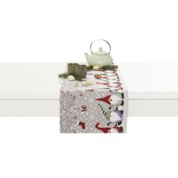 CS Schmal como Tischl&auml;ufer Weihnachtswichtel mehrfarbig Baumwollmischgewebe Ma&szlig;e (cm): B: 32 &raquo; M&ouml;bel Kraft