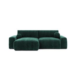 S-STYLE Ecksofa mit Schlaffunktion Puffy gr&uuml;n Ma&szlig;e (cm): B: 266 H: 86 &raquo; M&ouml;bel Kraft