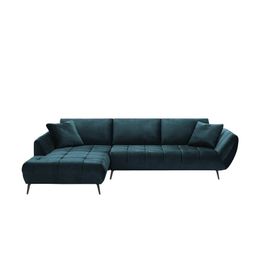 bobb Ecksofa mit Sitztiefenverstellung Carly blau Ma&szlig;e (cm): B: 316 H: 90 T: 215.0 &raquo; M&ouml;bel Kraft