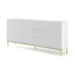 M&ouml;bel Kraft Sideboard wei&szlig; Ma&szlig;e (cm): B: 200 H: 89 &raquo; M&ouml;bel Kraft