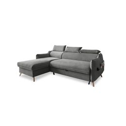 Miuform Ecksofa mit Schlaffunktion Sweet Harmony grau Ma&szlig;e (cm): B: 228 H: 95 &raquo; M&ouml;bel Kraft