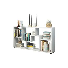 M&ouml;bel Kraft Standregal wei&szlig; Ma&szlig;e (cm): B: 117 H: 62 T: 20.0 &raquo; M&ouml;bel Kraft