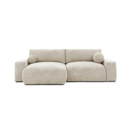 S-STYLE Ecksofa mit Schlaffunktion Puffy beige Ma&szlig;e (cm): B: 266 H: 86 &raquo; M&ouml;bel Kraft