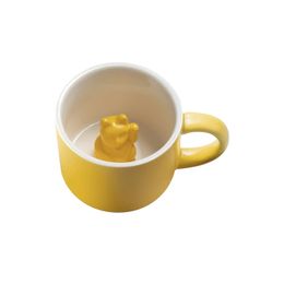 Donkey Products DONKEY Tasse gelb Porzellan Ma&szlig;e (cm): B: 12 H: 7 &raquo; M&ouml;bel Kraft