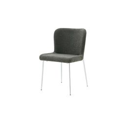 M&ouml;bel Kraft Boucl&eacute;-Polsterstuhl schwarz Ma&szlig;e (cm): B: 50 H: 85 T: 62.0 &raquo; M&ouml;bel Kraft