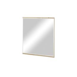 Primo Spiegel 80 x 85 cm holzfarben Glas,Aluminium,Holzwerkstoff Ma&szlig;e (cm): B: 80 H: 85 T: 2.0 &raquo; M&ouml;bel Kraft