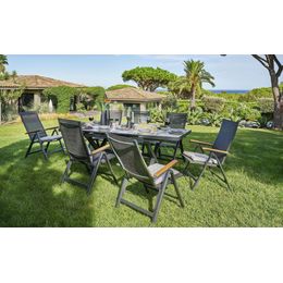 a casa mia Ausziehtisch Catania grau Ma&szlig;e (cm): B: 100 H: 76,5 &raquo; M&ouml;bel Kraft