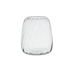 HOME STORY Vase transparent/klar Glas Ma&szlig;e (cm): H: 26 &Oslash;: 22.0 &raquo; M&ouml;bel Kraft