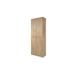 Smart Mehrzweckhochschrank BEN holzfarben Ma&szlig;e (cm): B: 80 H: 210 T: 37.0 &raquo; M&ouml;bel Kraft