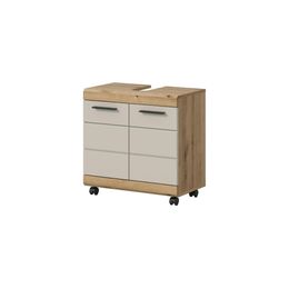 M&ouml;bel Kraft Waschbeckenunterschrank holzfarben Ma&szlig;e (cm): B: 60 H: 60 &raquo; M&ouml;bel Kraft