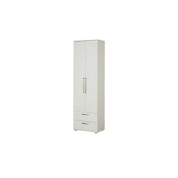 M&ouml;bel Kraft Garderobenschrank wei&szlig; Ma&szlig;e (cm): B: 60,3 H: 201 T: 36.0 &raquo; M&ouml;bel Kraft