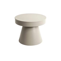 M&ouml;bel Kraft Beistelltisch beige Ma&szlig;e (cm): H: 40 &Oslash;: 50.0 &raquo; M&ouml;bel Kraft