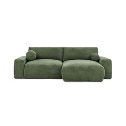S-STYLE Ecksofa mit Schlaffunktion Puffy gr&uuml;n Ma&szlig;e (cm): B: 266 H: 86 &raquo; M&ouml;bel Kraft