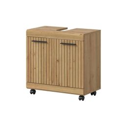 M&ouml;bel Kraft Waschbeckenunterschrank holzfarben Ma&szlig;e (cm): B: 60 H: 60 &raquo; M&ouml;bel Kraft