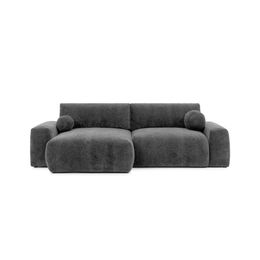 S-STYLE Ecksofa mit Schlaffunktion Puffy grau Ma&szlig;e (cm): B: 266 H: 86 &raquo; M&ouml;bel Kraft