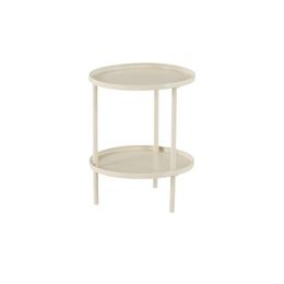 M&ouml;bel Kraft Beistelltisch beige Ma&szlig;e (cm): H: 52 &Oslash;: 41.0 &raquo; M&ouml;bel Kraft