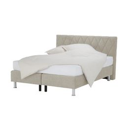 vanDoorn Boxspringbett creme Ma&szlig;e (cm): B: 174 H: 119 &raquo; M&ouml;bel Kraft