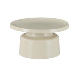 M&ouml;bel Kraft Couchtisch beige Ma&szlig;e (cm): H: 40 &Oslash;: 70.0 &raquo; M&ouml;bel Kraft
