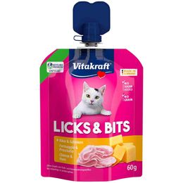 Vitakraft Licks und Bits K&auml;se 4x60 g
