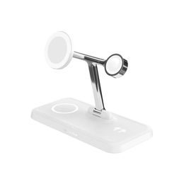 HYPER&reg; HYPERJuice HJ3004WHGL Next Qi2 4-in-1 Magnetische Ladestation