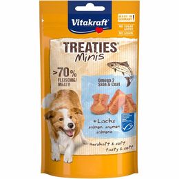 Vitakraft Treaties Minis Lachs & Omega 3 Hundesnacks ohne Zucker 4x48g