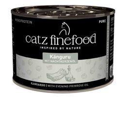 Catz Finefood Purrrr No.107 K&auml;nguru Katzen-Nassfutter getreidefrei 6x200g