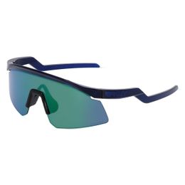 Oakley OO9229 HYDRA | Herren-Sonnenbrille | Fassung: Randlos, Quadratisch, Kunststoff, Blau | Glasfarbe: Gr&uuml;n