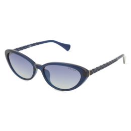 Ralph Lauren Ralph 0RA5338U | Damen-Sonnenbrille | Fassung: Vollrand, Butterfly, Kunststoff, Blau Dunkel | Glasfarbe: Blau Verlaufend