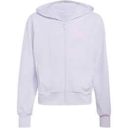 Adidas Sweatjacke M&auml;dchen - Gr&ouml;&szlig;e 164 - lila