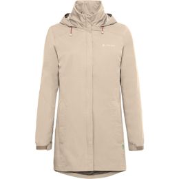 Vaude Escape Regenmantel Damen - Gr&ouml;&szlig;e 48 - beige