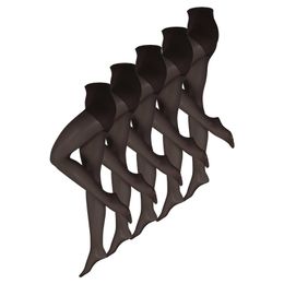 Nur Die Damen Feinstrumpfhose Ohne Bund 20 DEN 5