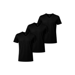 Nur Die Herren T-Shirt Cotton Active Unterhemd 3er Pack