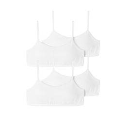 Schiesser M&auml;dchen Bustier 95/5 Organic Cotton 4er Pack