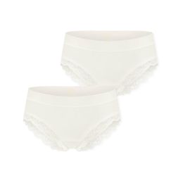 Schiesser Damen Brasilslip Unique Cotton 2er Pack