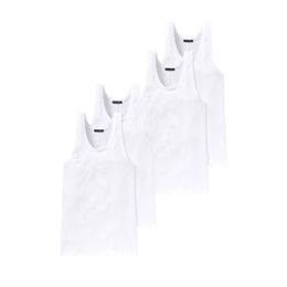 Schiesser Herren Unterhemd Authentic 4er Pack