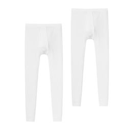 Schiesser Herren Lange Unterhose Original Doppelripp 2er Pack