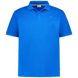 Herren Gro&szlig;e Gr&ouml;&szlig;en | Pfundskerl Poloshirt aus Baumwolle Farbe royalblau Gr&ouml;&szlig;e: 5XL