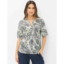 Brax Damen Bluse Style VERI soft ecru, cremewei&szlig;, Gr. 40