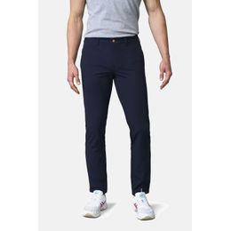 MEYER Herren Chinos "M5 Move 9-6196"dunkelblau, Gr. 34, unifarben, 68% Polyester, 28% Viskose, 4% Elasthan, Hosen, in Regular Fit, M5 Serie