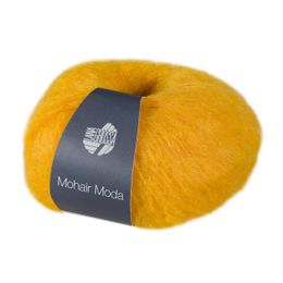 Mohair Moda von Lana Grossa, Gelb, aus Mohair