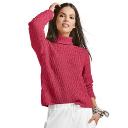 Anleitung 074/9, Damen-Rollkragenpullover aus Cottonprima von Junghans-Wolle